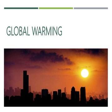 Global warming | PPT