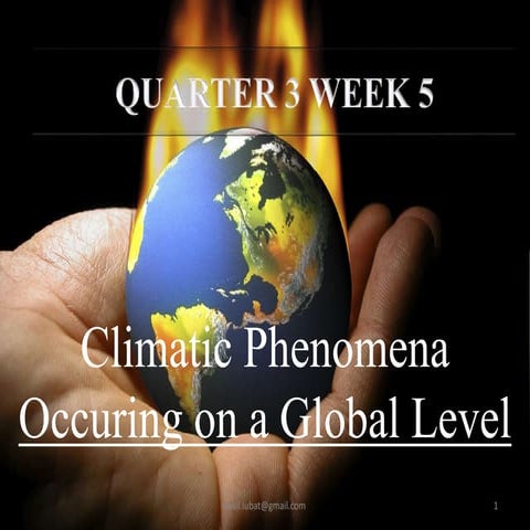 Factors Affecting the Climate Grade 9 Quarter 3 Week 4 | PDF
