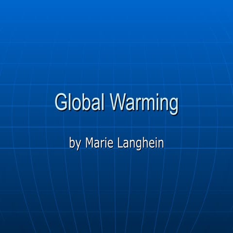 Global Warming | PPT