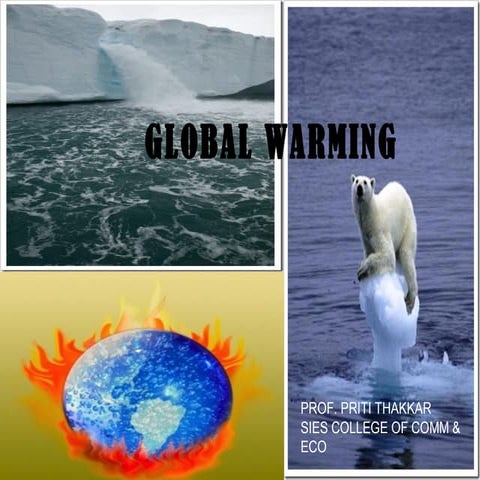 Global warming local and global issues | PPT