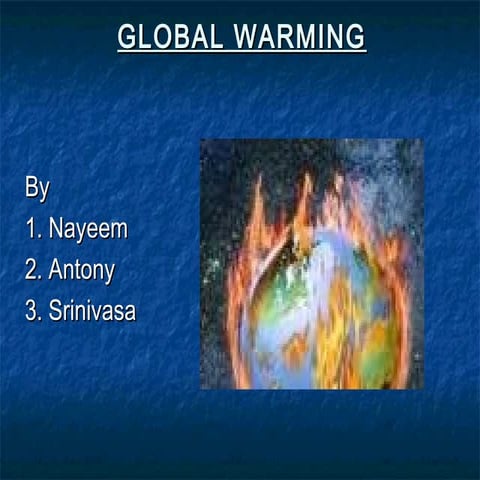 Powerpoint on environmental issues | PPT