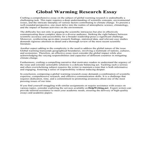 Global Warming Research Essay.pdf