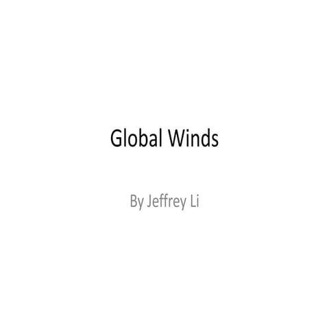 Global wind pp | PPT