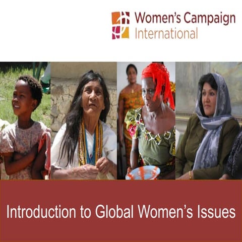 Global Women and Issues | PDF