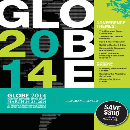 GLOBE 2014 Program Preview | PDF