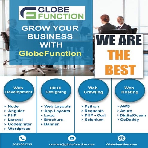 Globe function brochure | PDF | Web Development | Internet