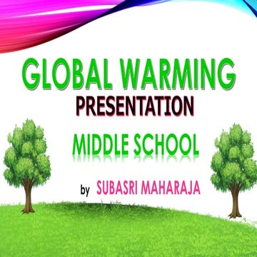 Global warming | PPT