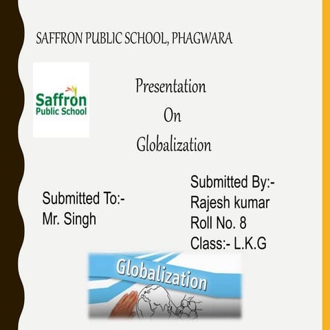 Globalisation Ppt Pptx