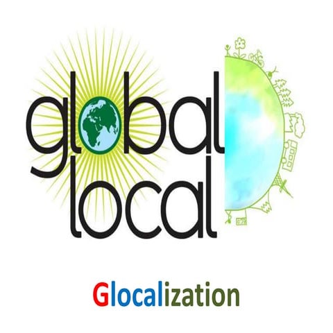 Glocalization - Manu Melwin Joy | PPT