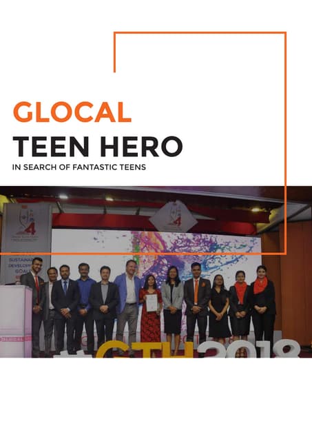 Glocal Teen Hero Concept | PPT