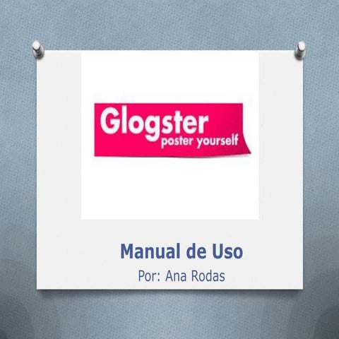 Tutorial: cómo usar glogster | PDF
