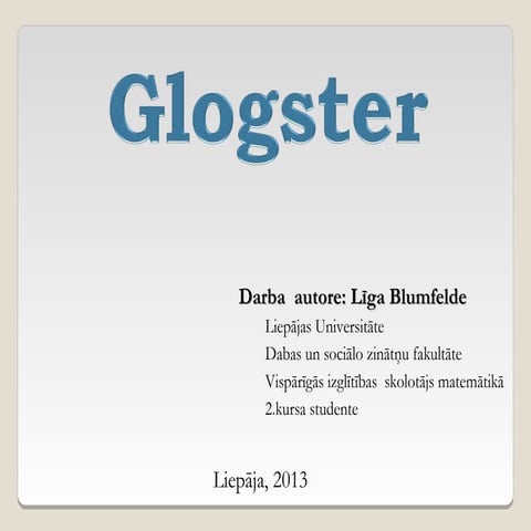 Glogster | PPT