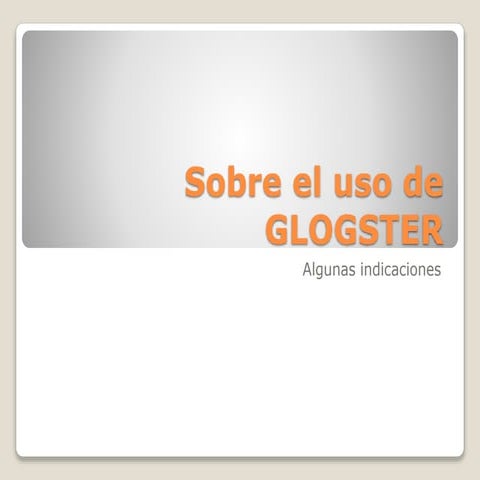 Tutorial: cómo usar glogster | PDF
