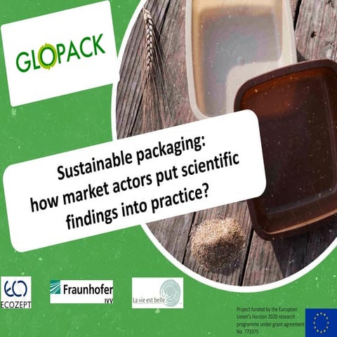 Biodegradable Packaging of food | PPTX