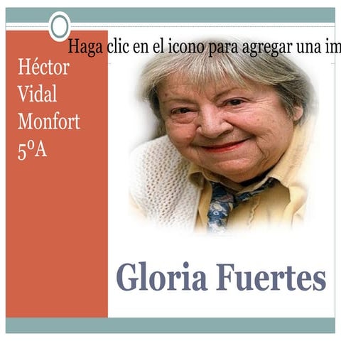 Gloria fuertes | ODP