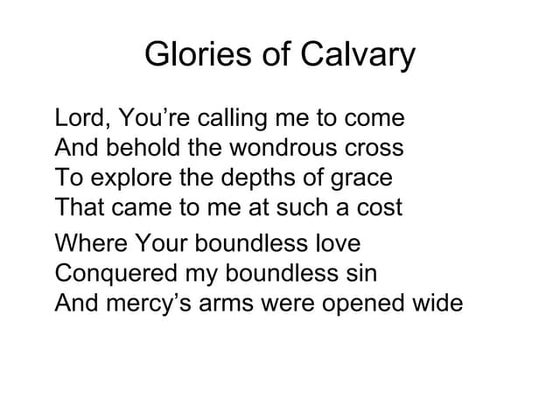 Victory In Jesus | PPT