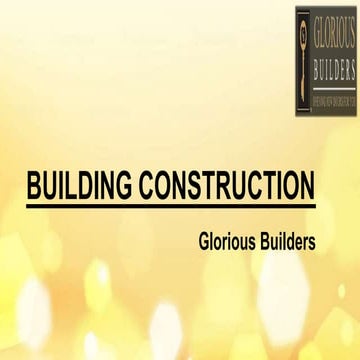 Glorious Builders | PPTX