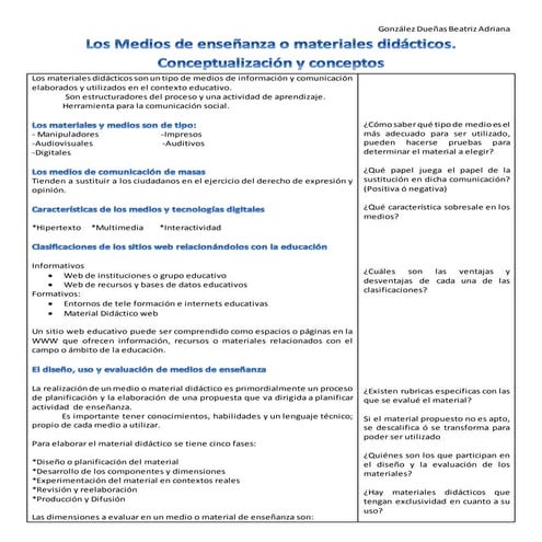 Esquema de las Capacidaes, destrezas y habilidades | PDF