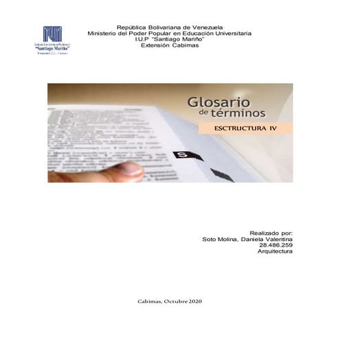 Glosario de terminos basicos estructura iv daniela soto | DOCX