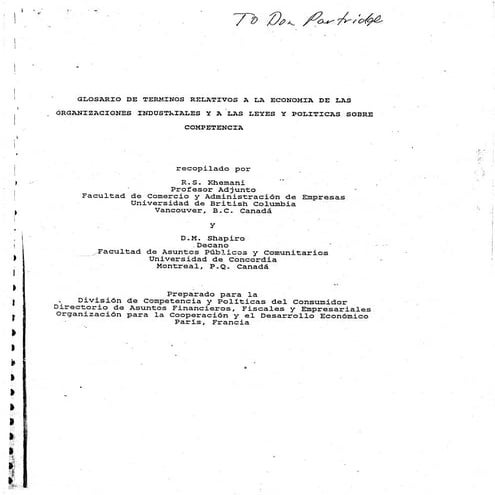 Glosario de términos relativos a la economía de las organizaciones ...