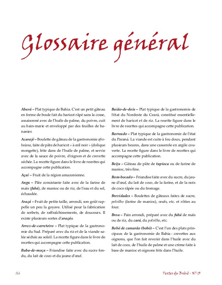 Glossaire général