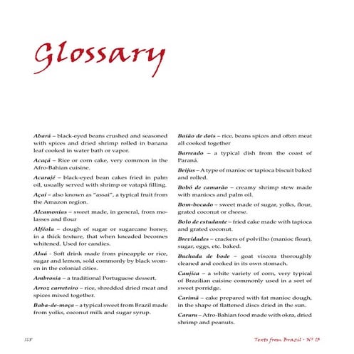 Glossary | PDF | Cooking | Food & Drink