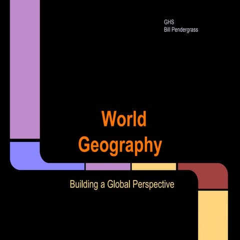 Glossary world geography | PPT
