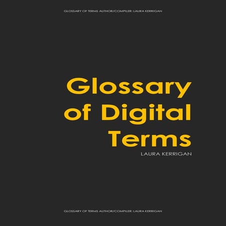 Glossary of Digital Terms | PDF