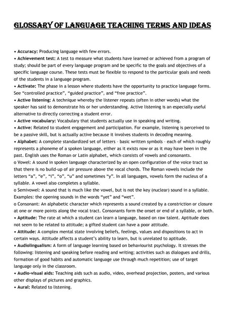 Comprehensible output hypothesis | PPTX