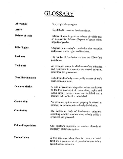 Glossary of poetry terms answers | PDF