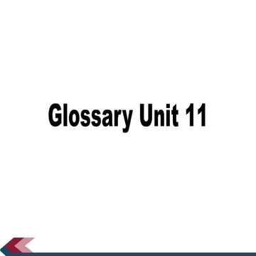 Elemental I: Unit 11 Describing places, things and places | PDF