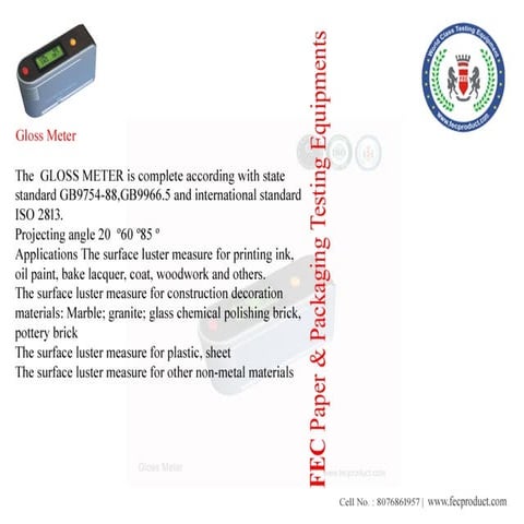 Gloss meter copy copy | PDF