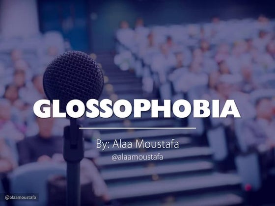 Glossophobia | PPT