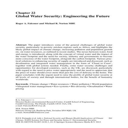 Water security | PDF