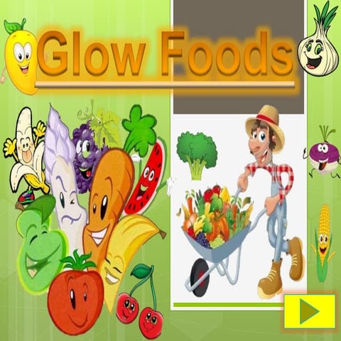 Go Grow Glow Foods Clipart