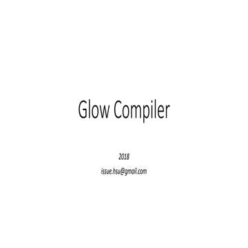 Glow introduction | PPTX