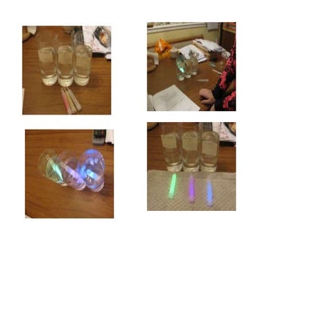 Glow Stick Lab Pics | PPTX