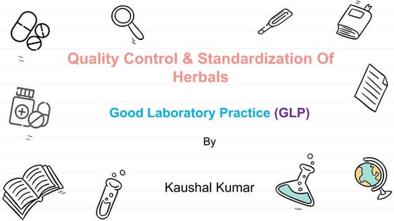 OECD principles of Good Laboratory Practice. | PPT