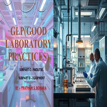 GLP(Good laboratory practices)PRATHAM.pptx