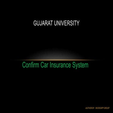 Gls university | PPTX