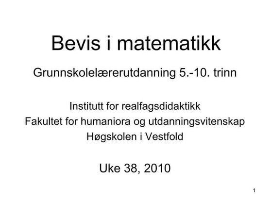 Glu5 10 bevis | PPT