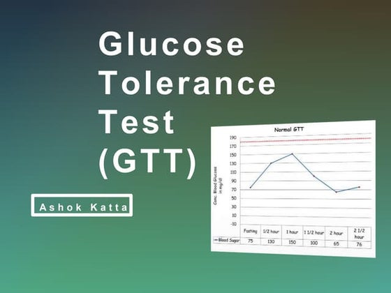 Oral Glucose Tolerance Test | PPTX | Endocrine and Metabolic Diseases ...