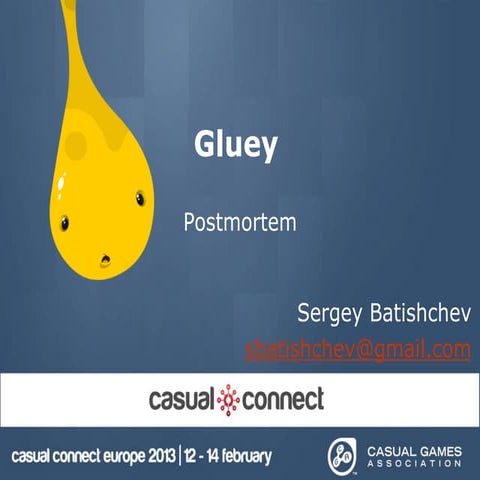 Sergey Batishchev: Gluey-How Simple Concepts Win | PPT