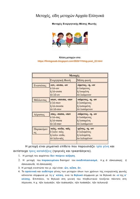 Metafrasi syntaxi xenofon 2.2.16-23 | PDF