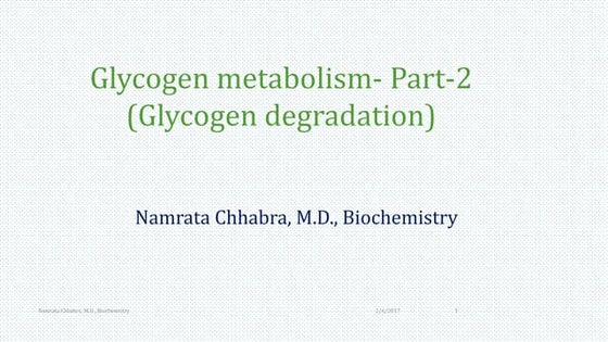 Introduction to metabolism | PPT