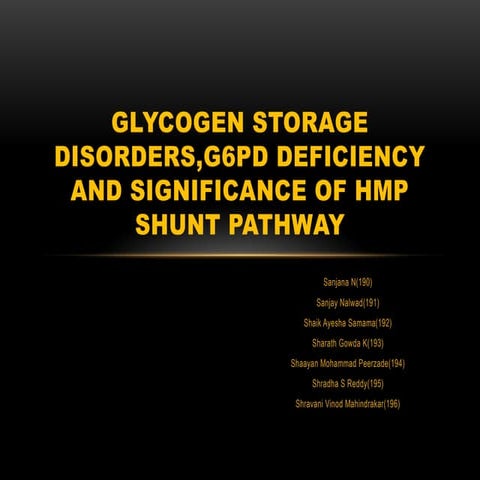 HMP Shunt | Hexose Monophosphate Pathway | Pentose Phosphate Pathway ...