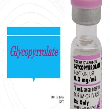 GLYCOPYRROLATE.pptx