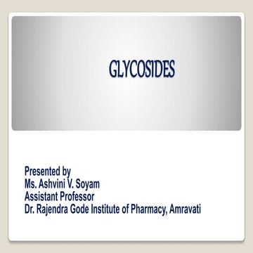 Glycosides.pptx
