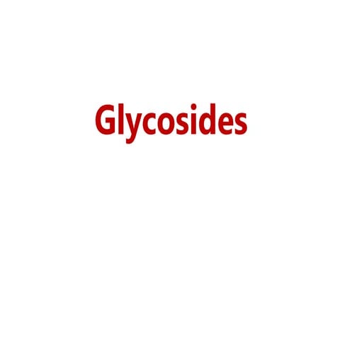 glycosidesfullppt-in medicinal plants.pptx