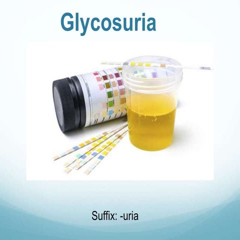 Glycosuria and Polyuria Presentation | PPTX